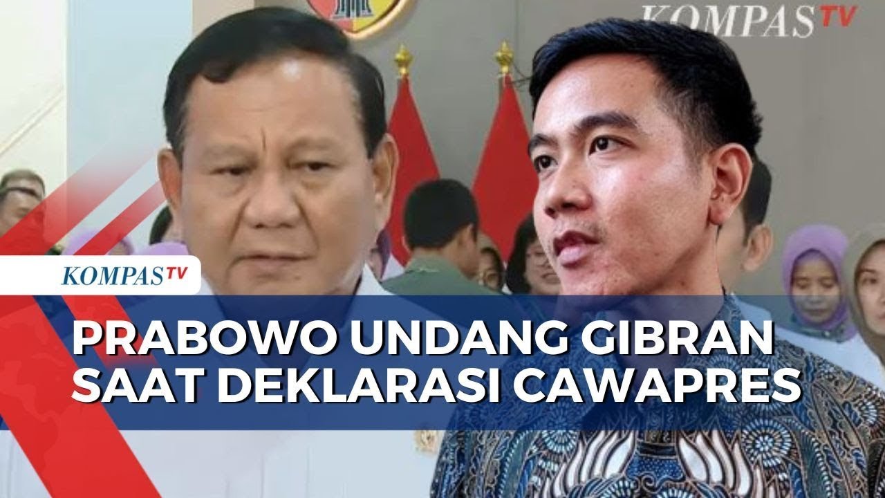 Undang Gibran, Prabowo Subianto Pastikan Deklarasi Cawapres Besok ...
