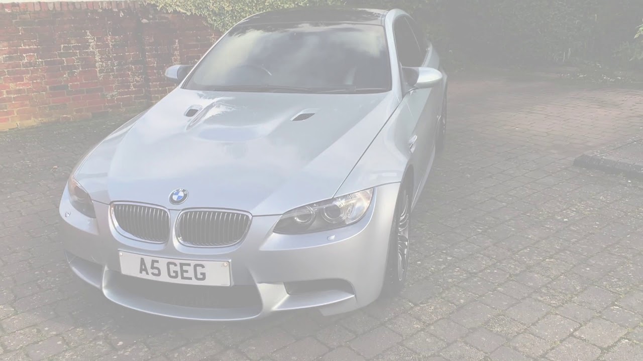 2007 BMW E92 M3 Moonstone Silver - YouTube