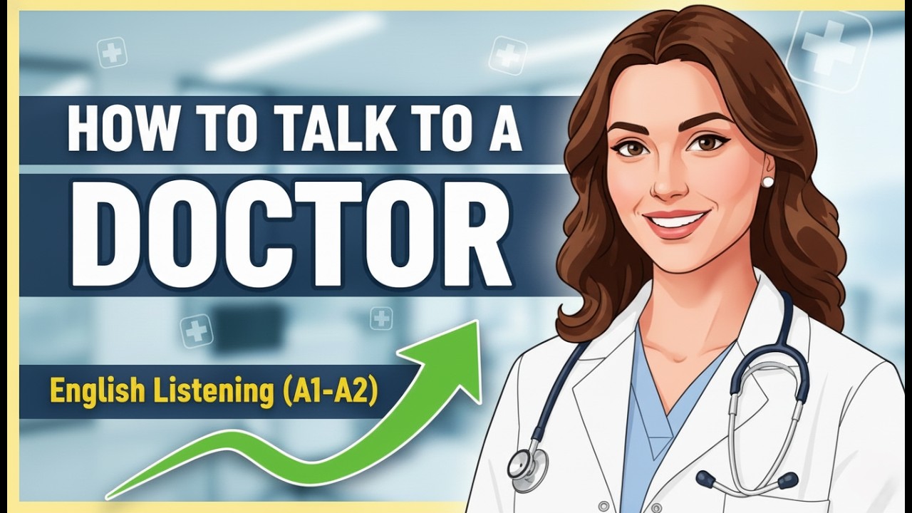 how to talk to a doctor in english | simple phrases & dialogue ...