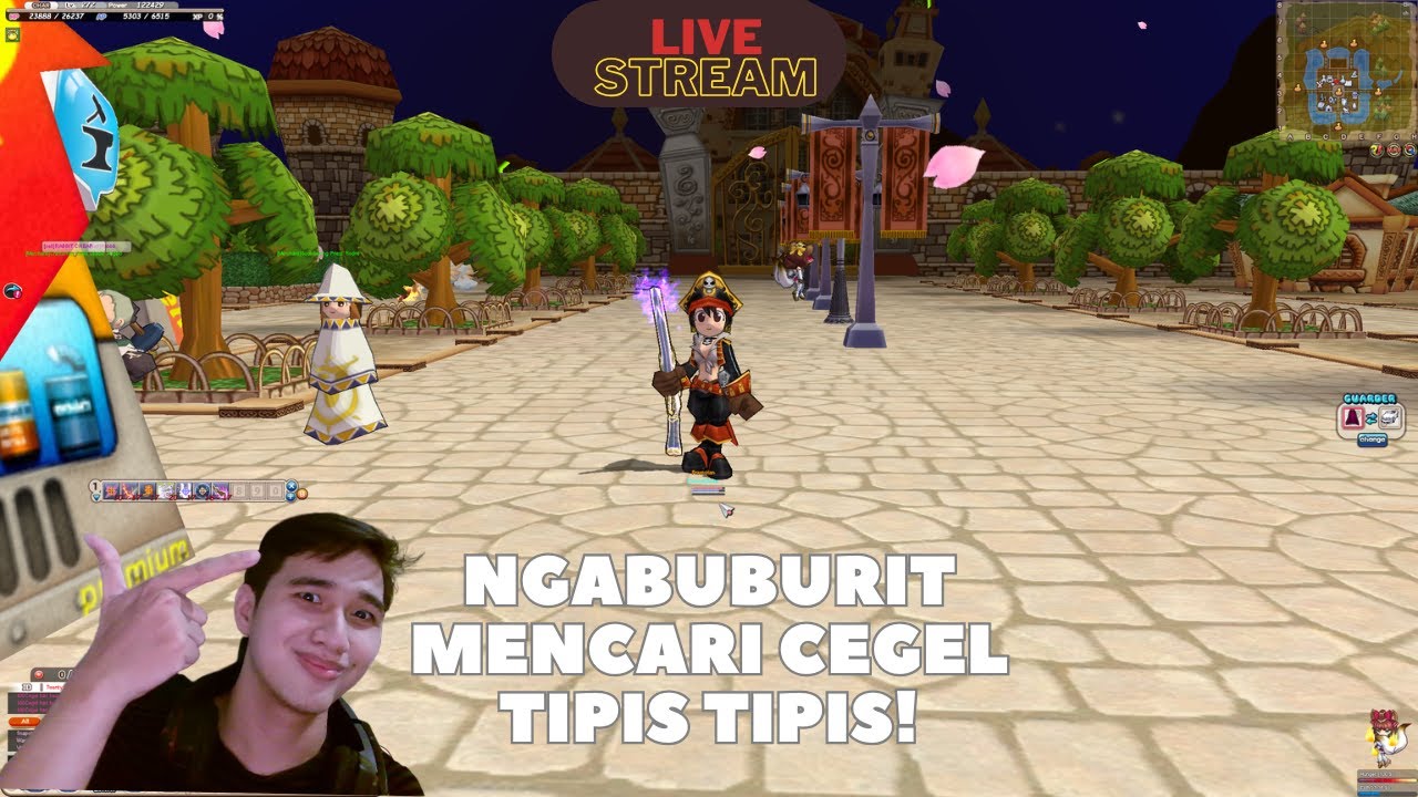 (LIVE) NGABUBURIT MMO!MENGULI CEGEL TIPIS TIPIS!WTW,PIYA GAS! SEAL BOD ...
