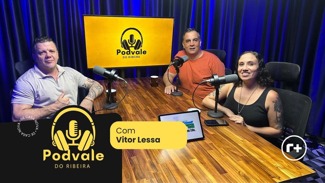 VITOR LESSA - O REI DO CHURRASQUINHO - PODVALE DO RIBEIRA EP 40 - YouTube