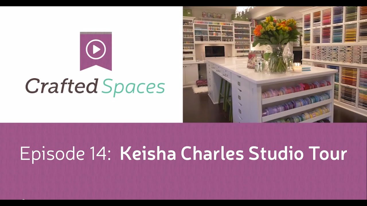 Crafted Spaces Ep. 14 - Keisha Charles Studio Tour - YouTube