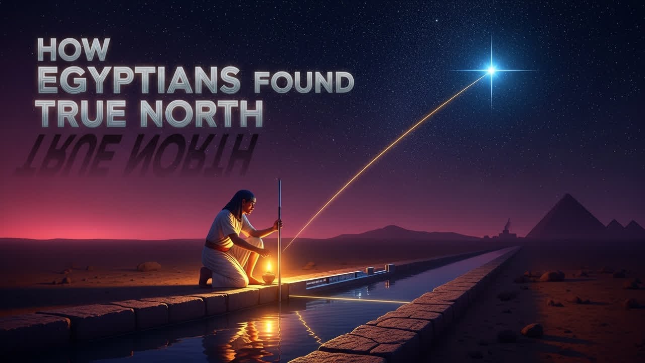 How the Pyramids Reached TRUE NORTH With No Modern Instruments - YouTube