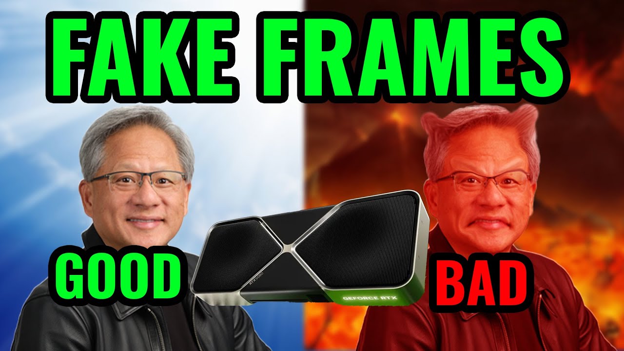 The Future is Fake Frames for Fake Pixels - YouTube
