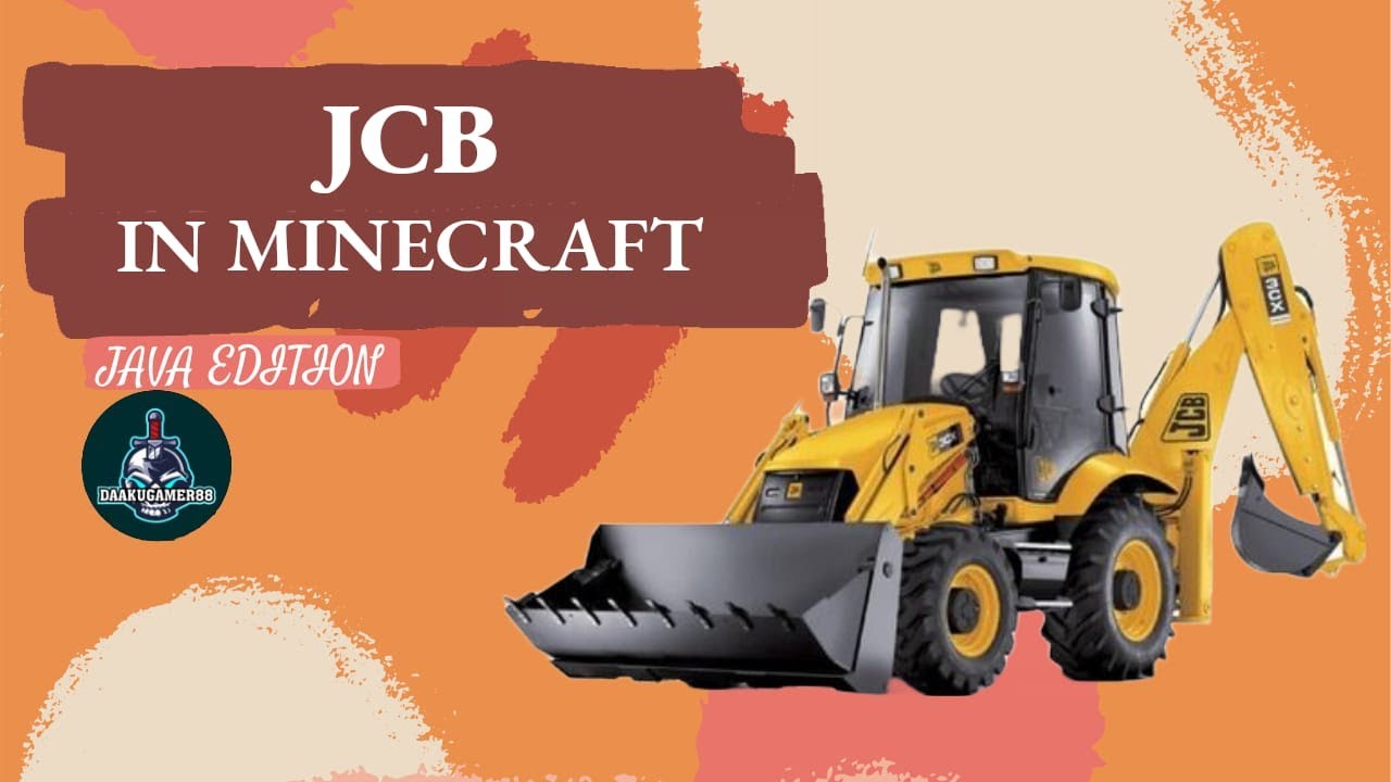 JCB IN MINECRAFT JAVA EDITION #minecraft #buildhacks #jcb ...