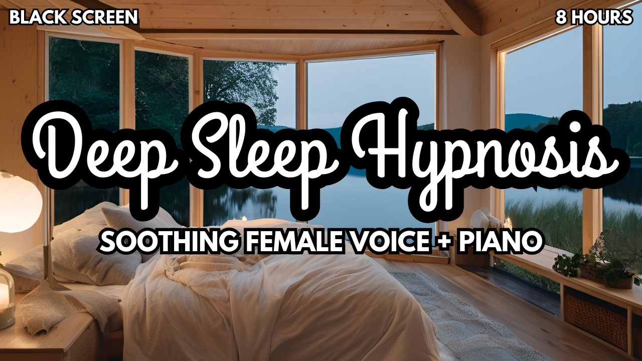 Deep Sleep Hypnosis to Fall Asleep Fast - Meditation for Sleep - Black Screen - YouTube