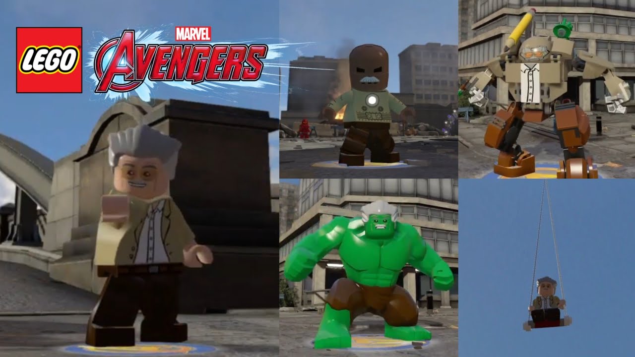 LEGO® MARVEL's Avengers | Stan Lee Showcase - YouTube