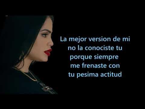 Natti Natasha/La mejor version de mi (Letra) - YouTube Music
