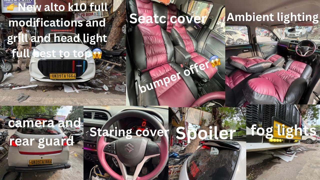 New Alto k10 modified | Alto K10 fully modified | Alto k10 interior ...