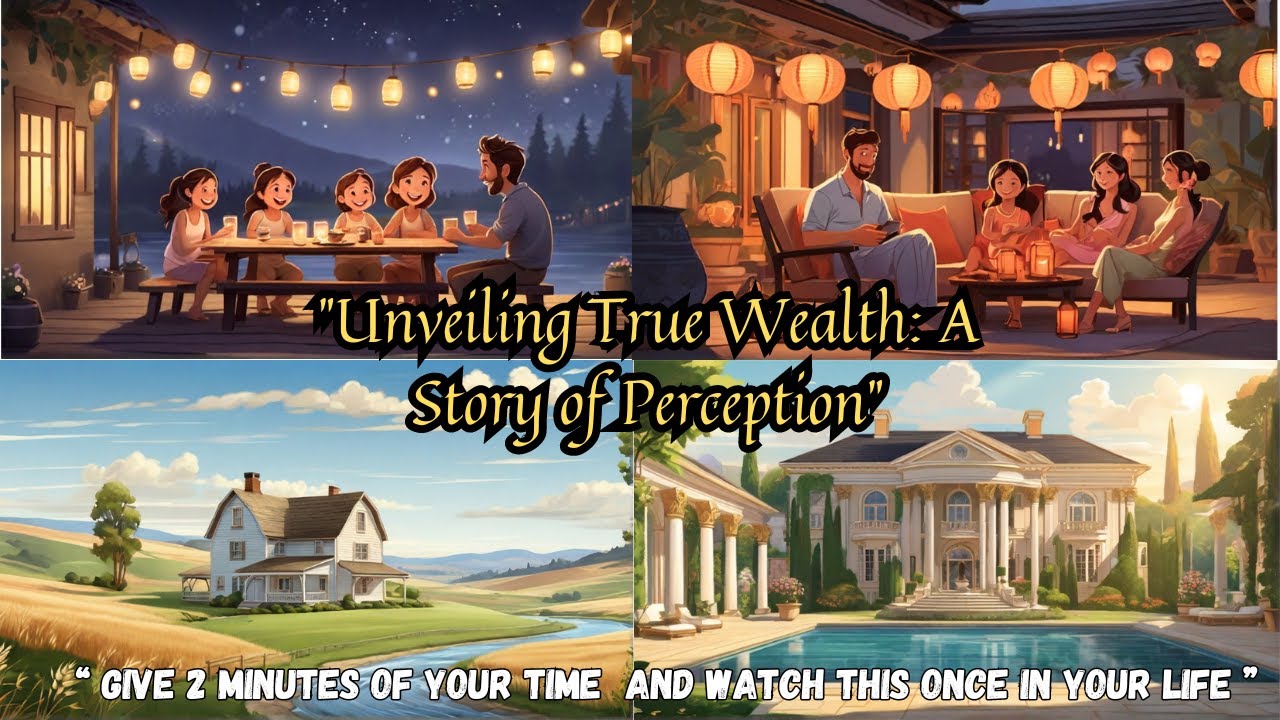 "Unveiling True Wealth: A Story of Perception" || REAL LIFE LESSON ...