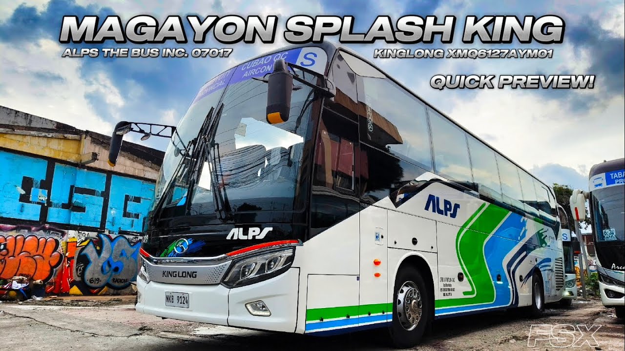 QUICK PREVIEW: ALPS THE BUS NEWEST KINGLONG - YouTube