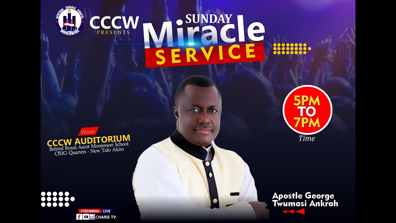 Sunday Miracle Service live with Apostle George Twumasi Ankrah // 18.06 ...