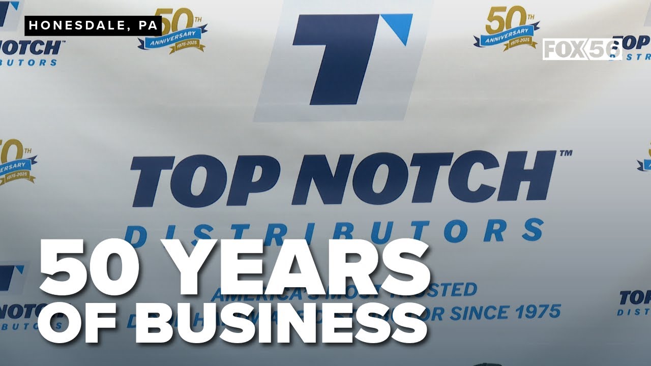 Top Notch Distributors celebrates 50 years of business - YouTube