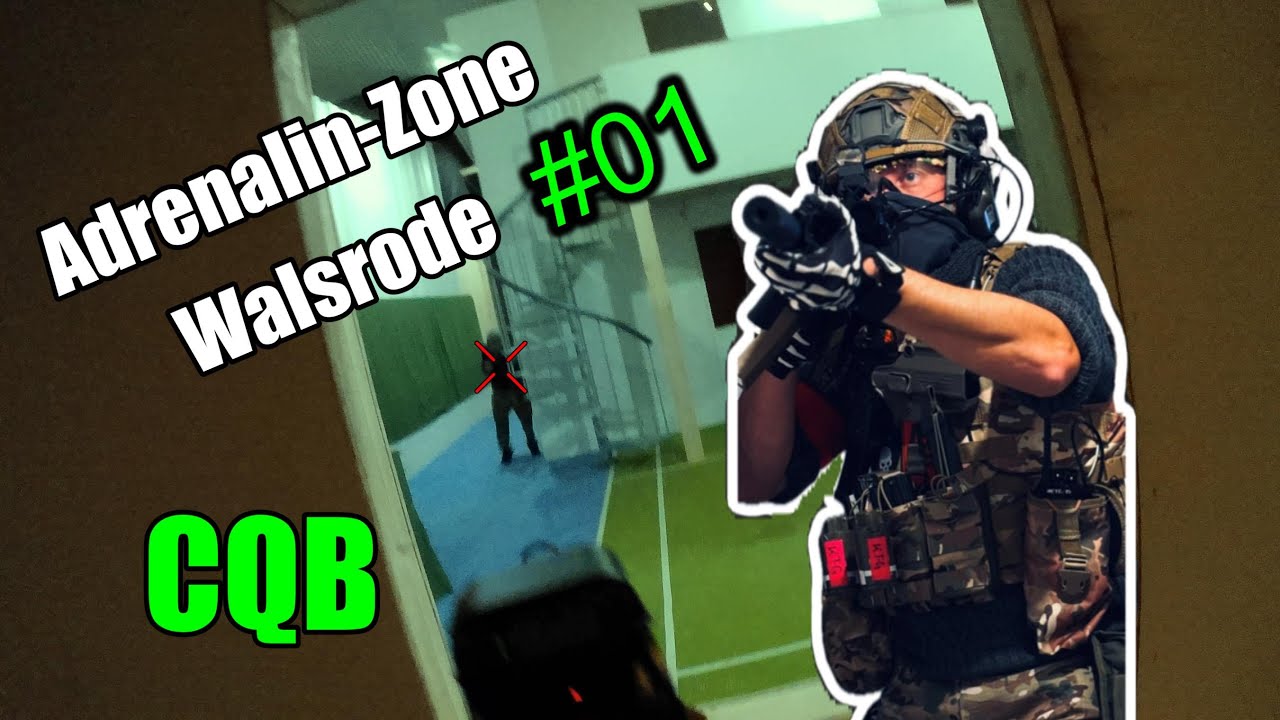 Airsoft in der Adrenalin-Zone Walsrode 01 - YouTube