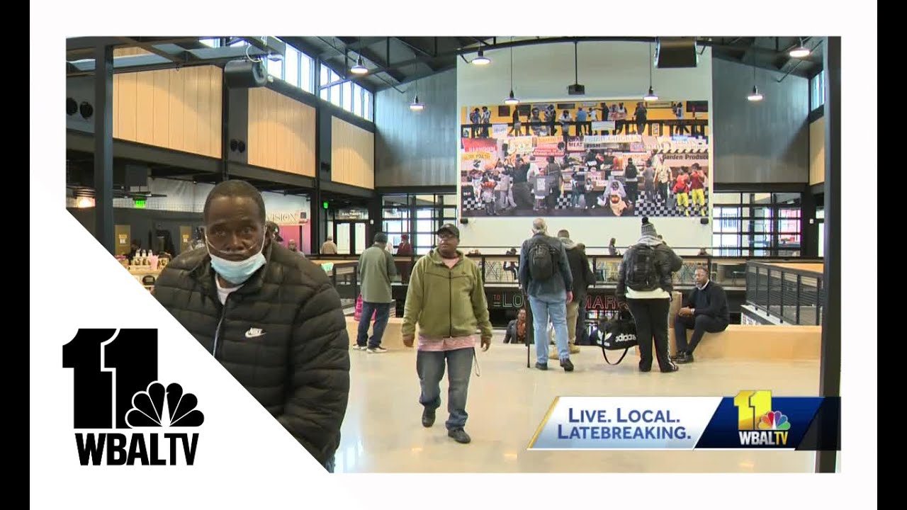 Lexington Market is back with soft reopening after renovations - YouTube