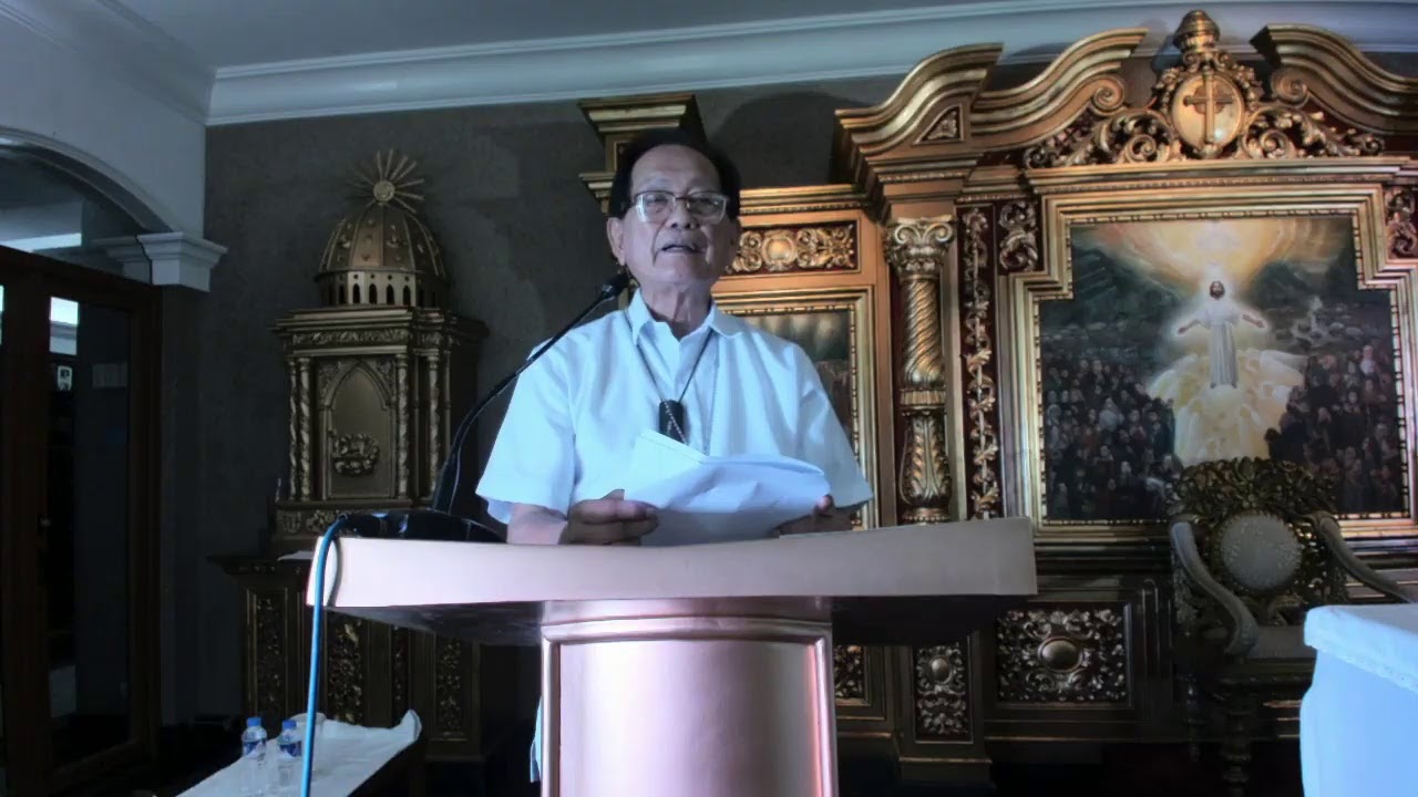 ADVENT RECOLLECTION By: Bishop Teodoro C. Bacani, Jr. - YouTube