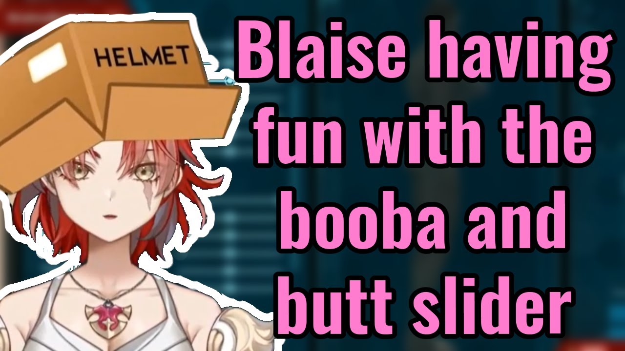 Blaise Having Fun With The Booba And Butt Slider Youtube