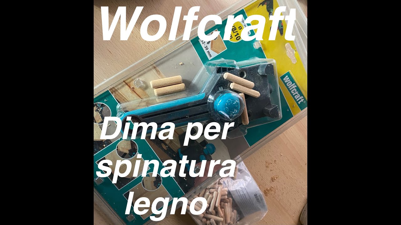 Dima/Guida per spinatura Wolfcraft - YouTube