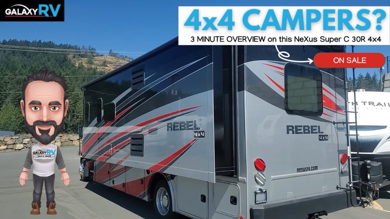 Nexus RV Rebel 4X4 Super C 30R - 3 Minute Overview (this is not a ...