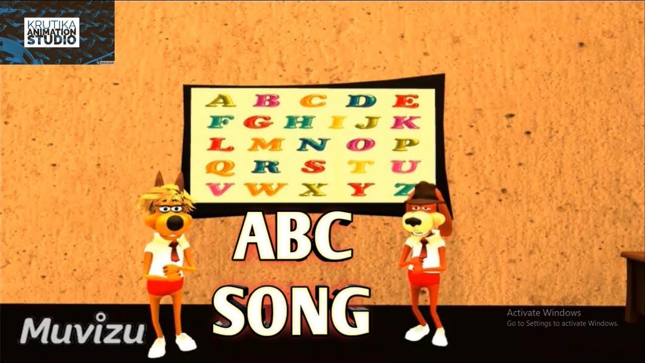 ABC SONG. ABC ALPHABET SONG. FUNNY CARTOON NURSERY RHYME. LEARN ABC ...