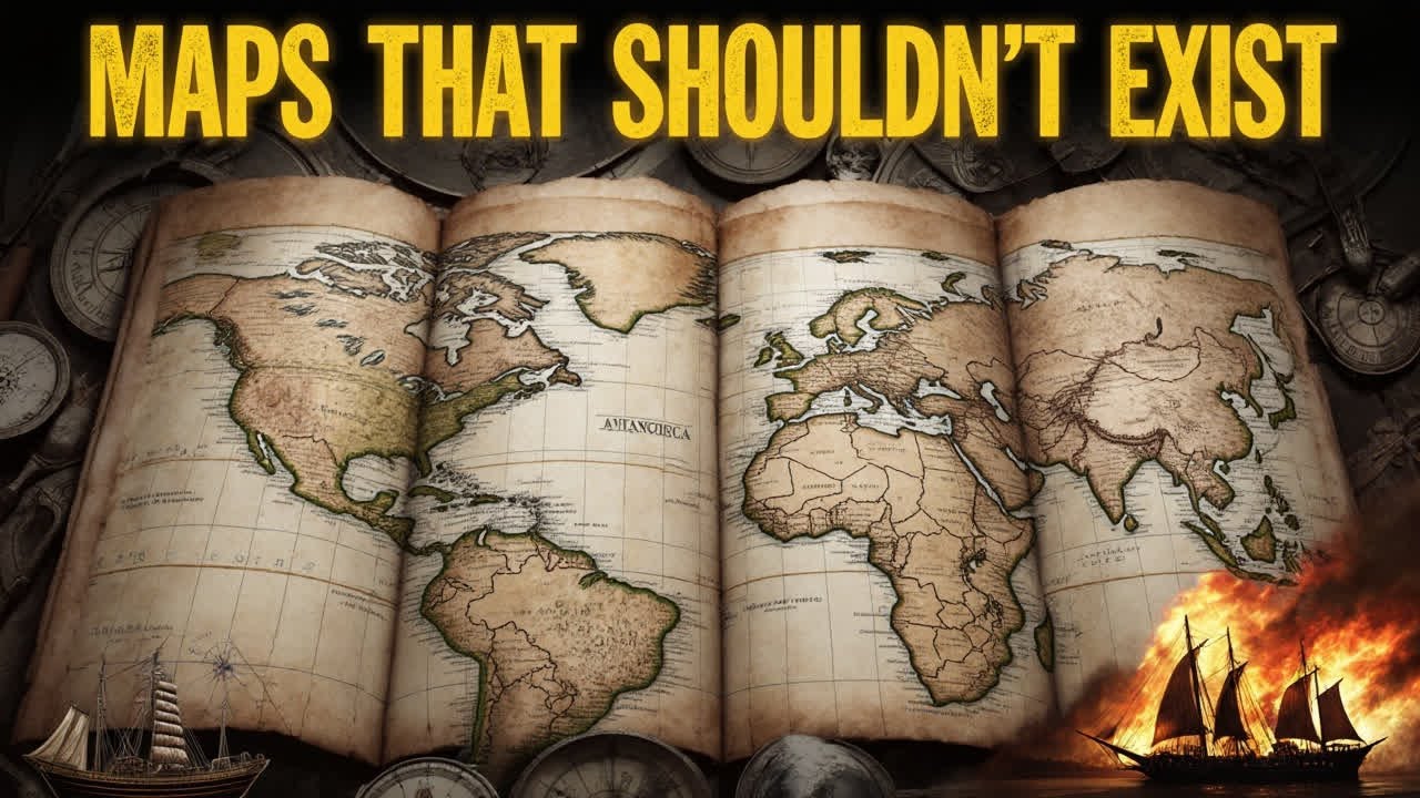 The Mapmakers Paradox: When Ancient Charts Revealed Impossible ...