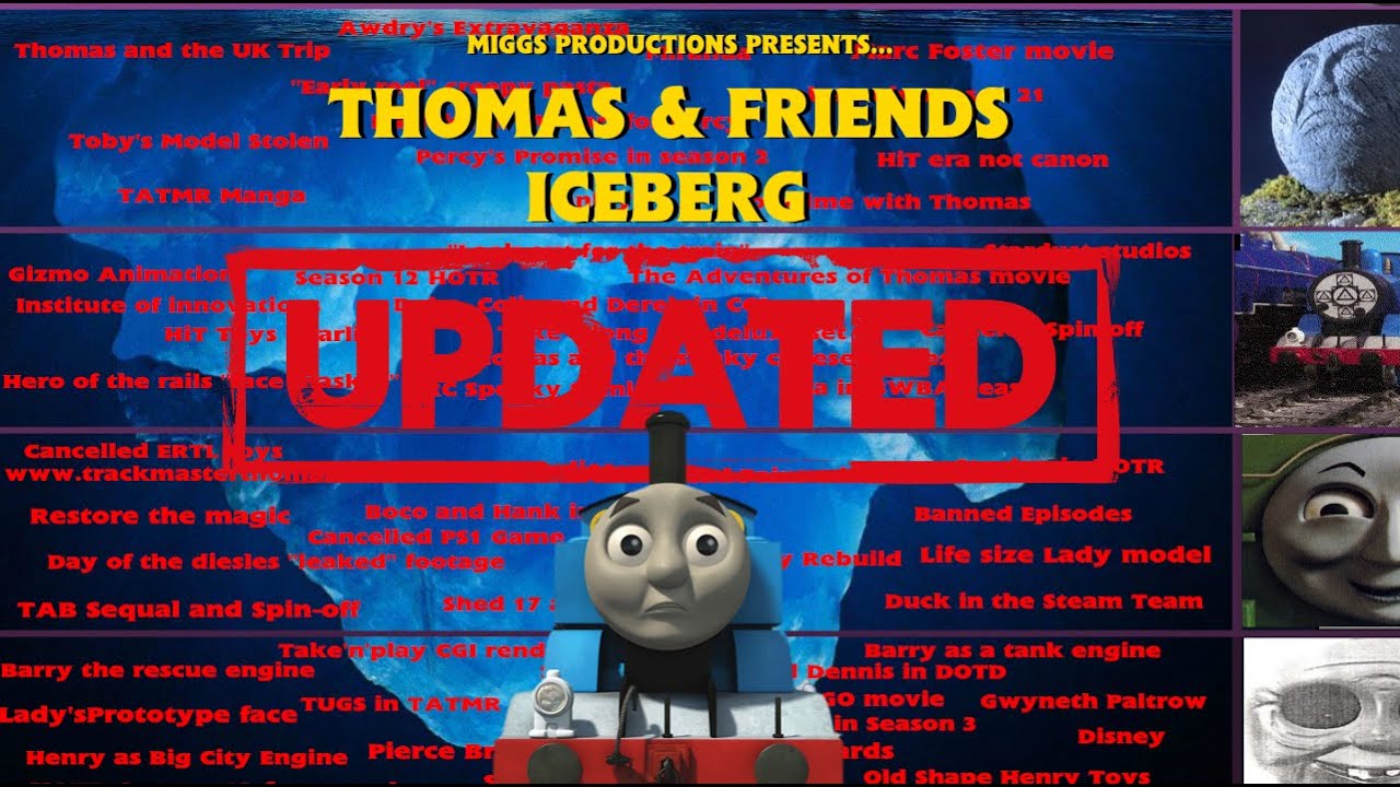 Thomas & Friends Iceberg UPDATED | Miggs Productions - YouTube