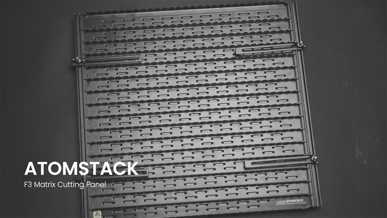 ATOMSTACK F3 Matrix Cutting Panel for Laser Engraving Machine - YouTube