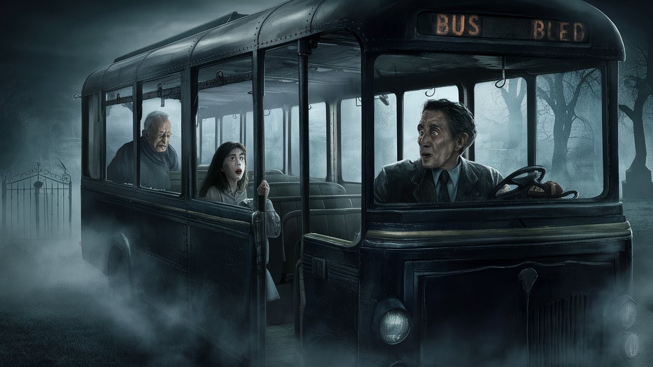 LEARN ENGLISH THROUGH HORROR STORY || THE HAUNTED BUS || ENGLISH STORY ...