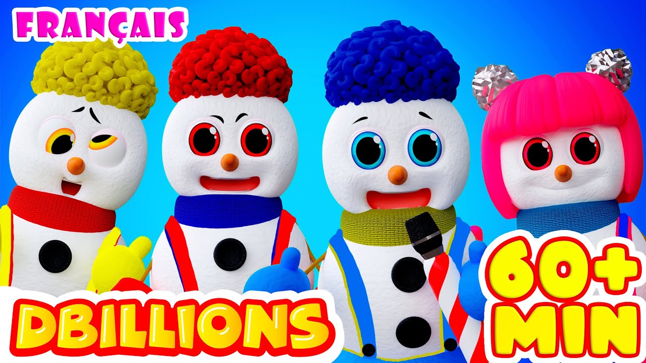 Puzzle de Bonhomme de Neige! | Méga Compilation | D Billions Chansons ...