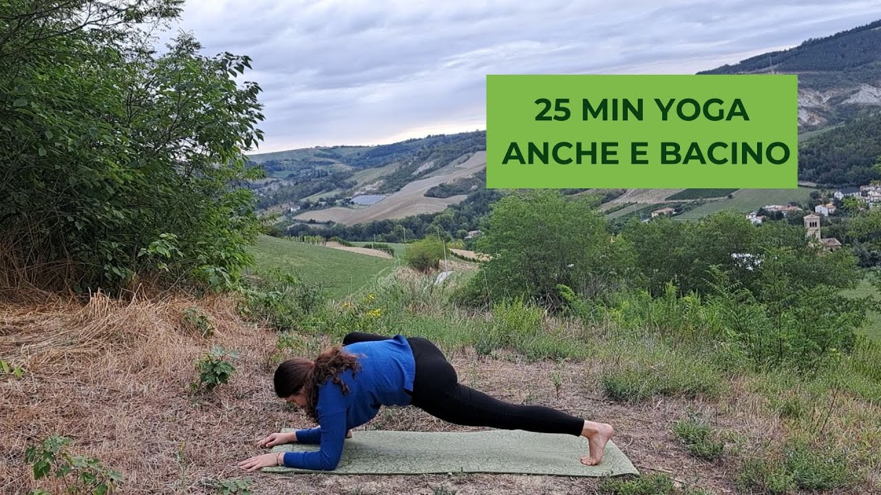 Yoga - pratica completa per anche e bacino - YouTube