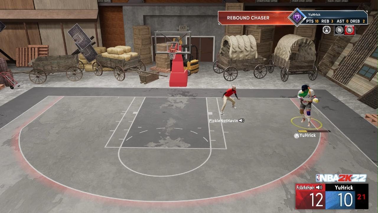 1v1 iso poster dunk #2KShorts #Shorts - YouTube