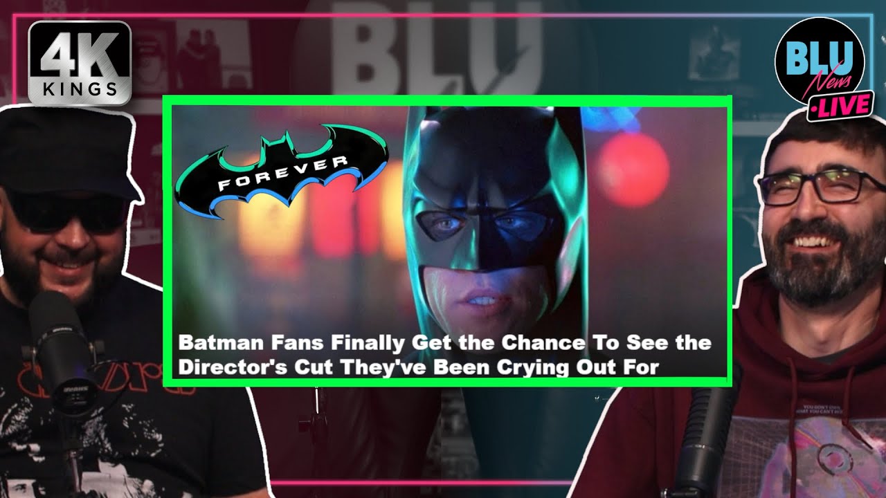 BATMAN FOREVER: SCHUMACHER CUT Will Finally See the Light of Day! | 4K ...