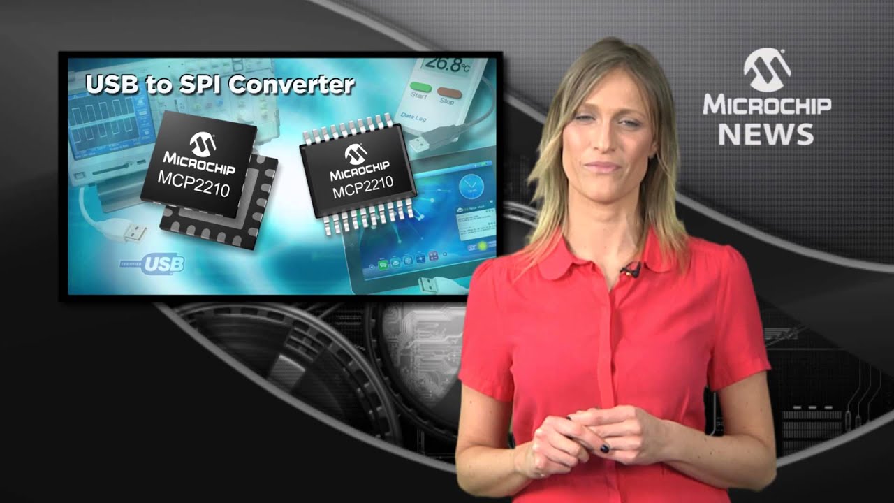 Microchip USB to SPI Bridge Device Provides the Simplest... - YouTube