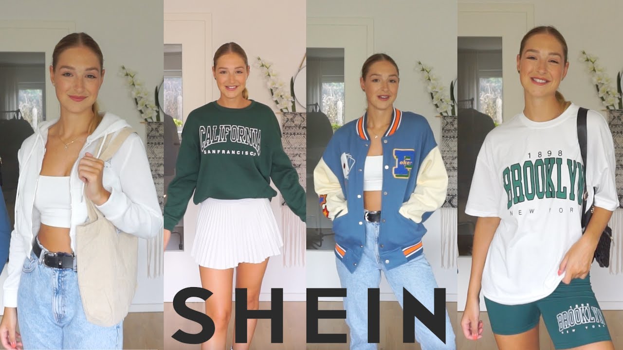 SHEIN Back to school OUTFITS 🎒 *Rabattcode* | casual & trendy - YouTube