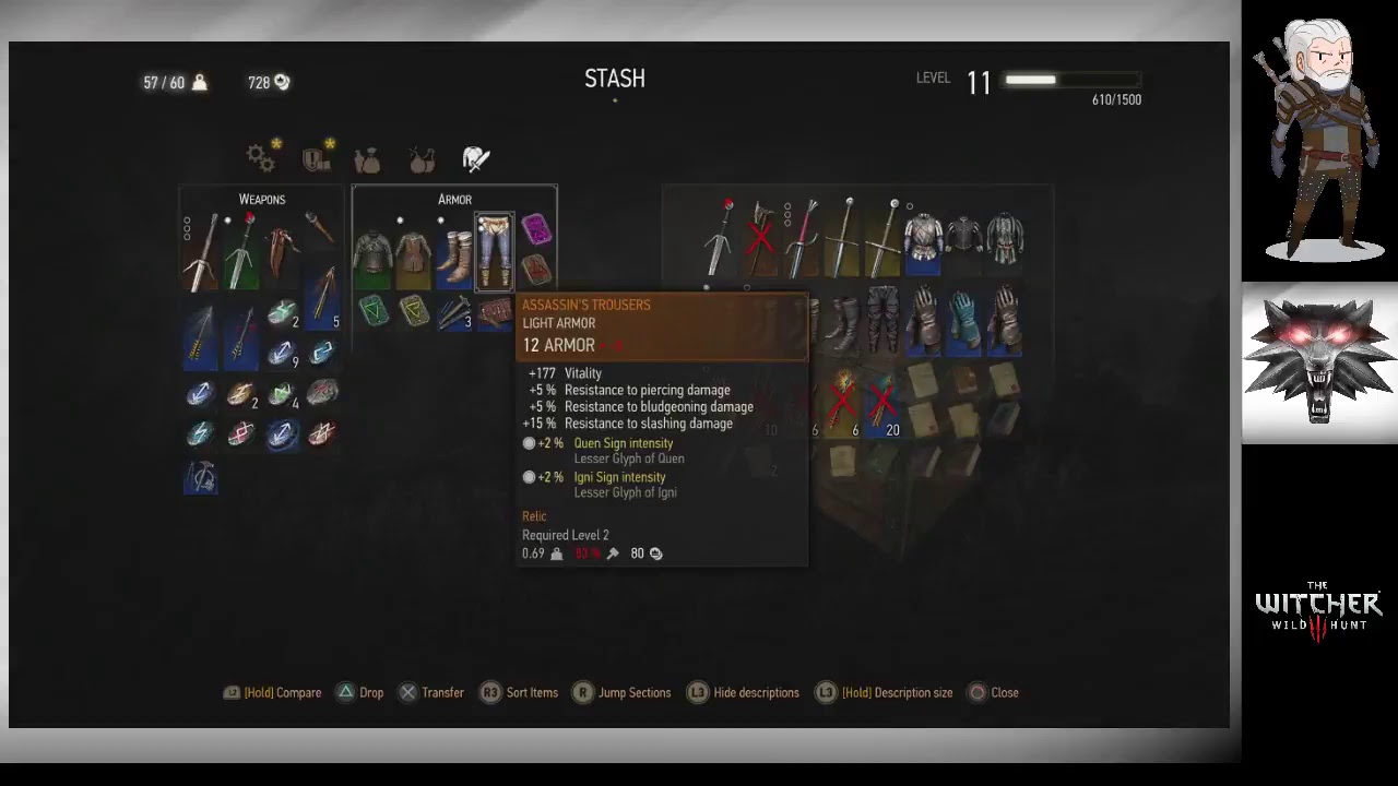 Che Rob Live Stream - The Witcher 3 - YouTube