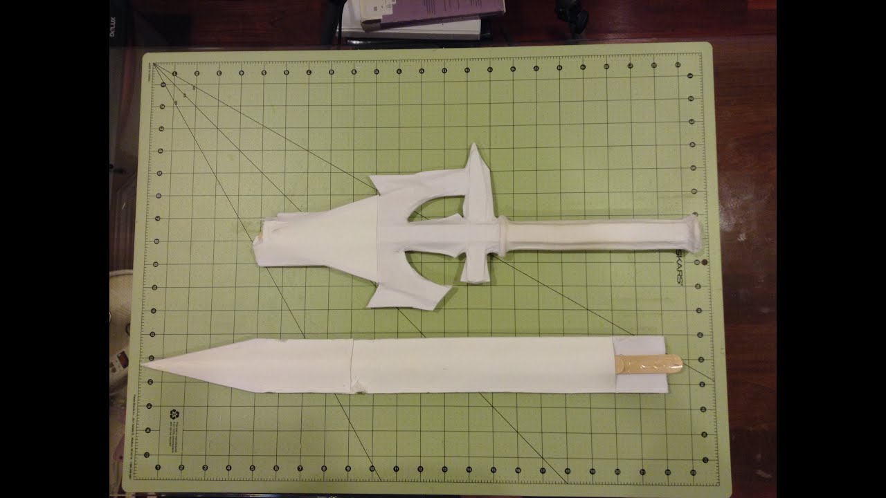 Ultimate Paper Sword Durability Test- Impact - YouTube