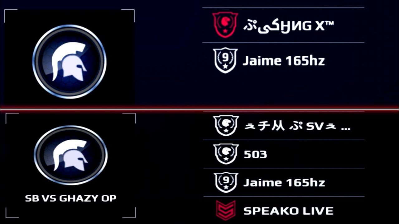 MC5 - SB - VS - [ SHNG.X + FM SV + JAIME + SPEAKO + 503 ] 2Vedios Gg 💕 ...