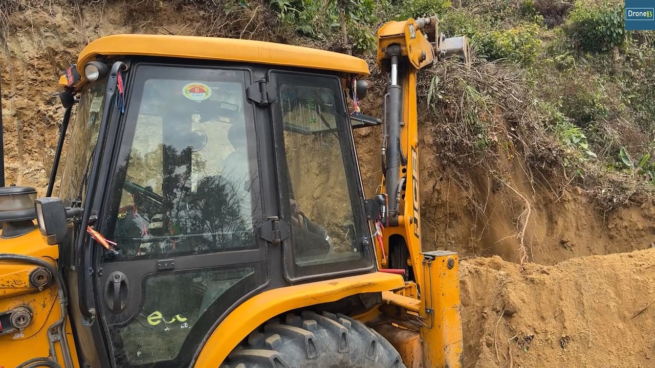 Deep Cliffside-Mountain Excavation for Wider and Smoother Road with JCB ...