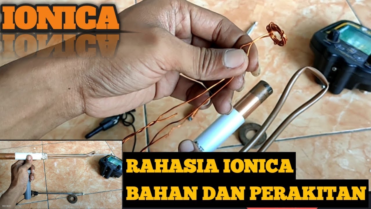 Ionica gold detector | Membuat ionica sederhana - YouTube