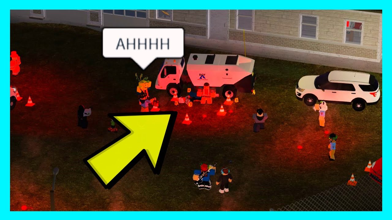 DEAD BODY FOUND INSIDE OF DOT SWEEPER! *CALLS THE POLICE* ER:LC Liberty ...