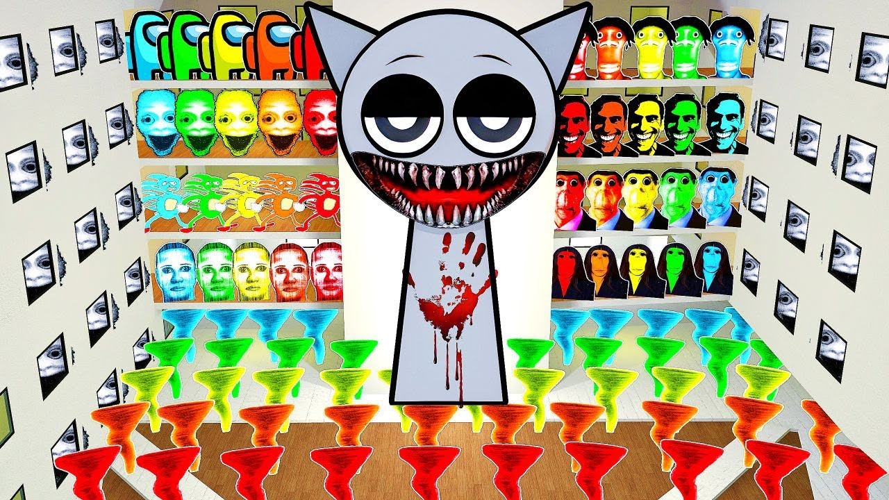 ALL FULL SPRUNKI NEXTBOT OBUNGA NEXTBOT & 2D NEXTBOTS, NEW UPDATE IN ...