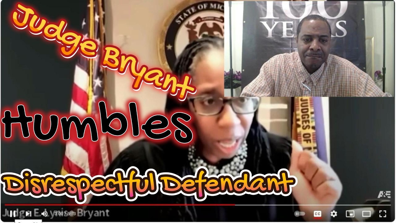 Judge Bryant "I'm tired too!" - YouTube