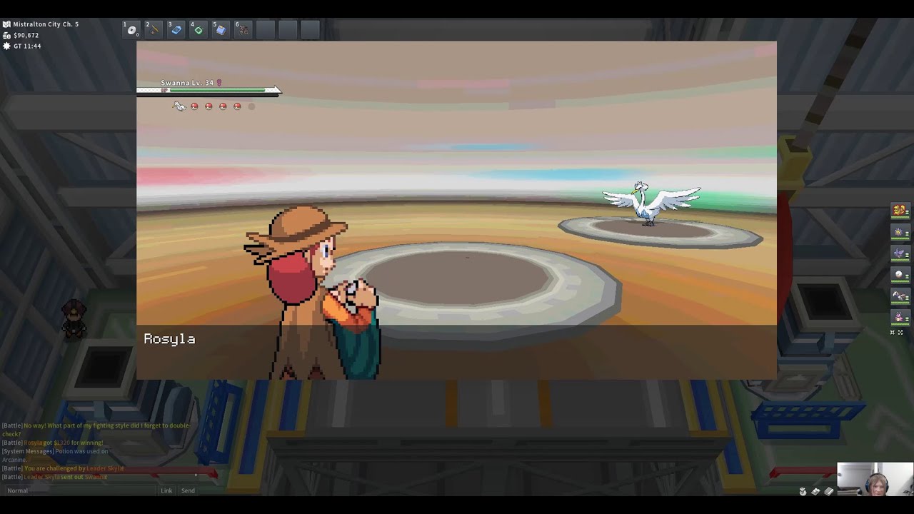 PokeMMO (Pokemon Black & White) Unova Sixth Gym in Mistralton City 2022 ...