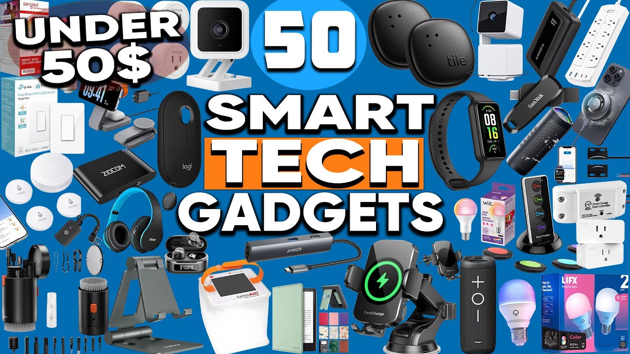 50 Smart Tech Gadgets Under $50 on Amazon You’ll Actually Use - YouTube