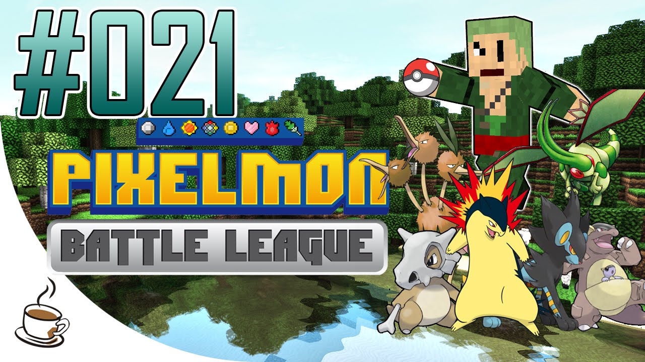 PIXELMON BATTLE LEAGUE MINECRAFT #021 - Vor dem Finale «» Let's Play ...