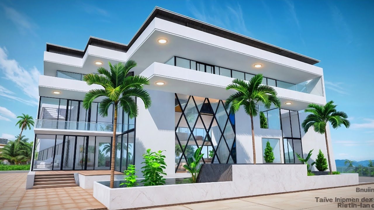 Building a modern house in pubg mobile for level 27-29 - YouTube