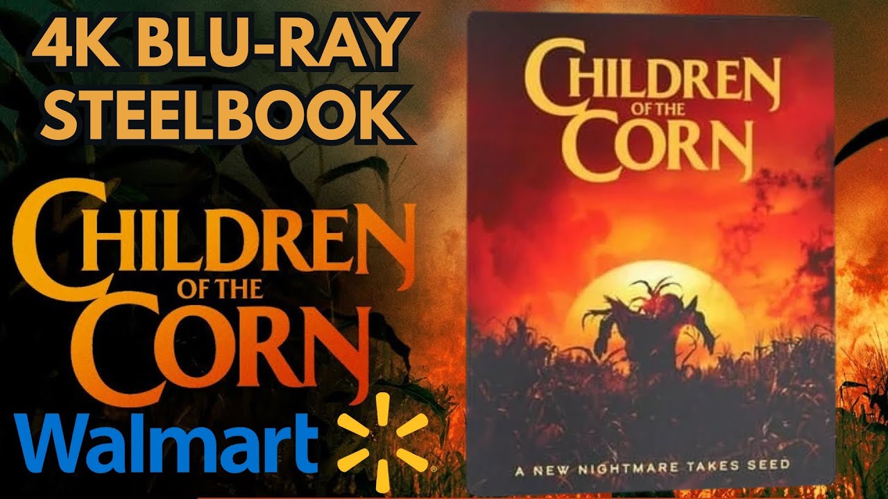 Children Of The Corn 4K Ultra HD Blu-ray Walmart Exclusive Steelbook ...