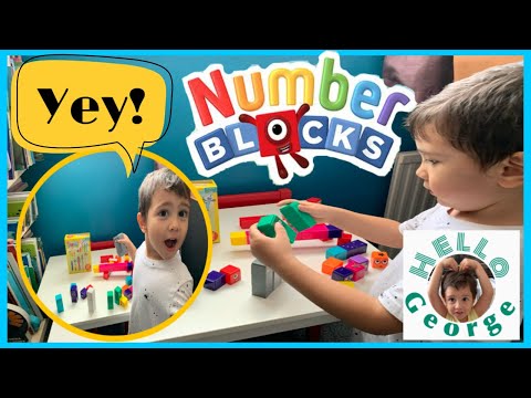 NUMBER FUN WITH CBEEBIES NUMBER BLOCKS TOY 2020 AND BUILDING NUMBER ...