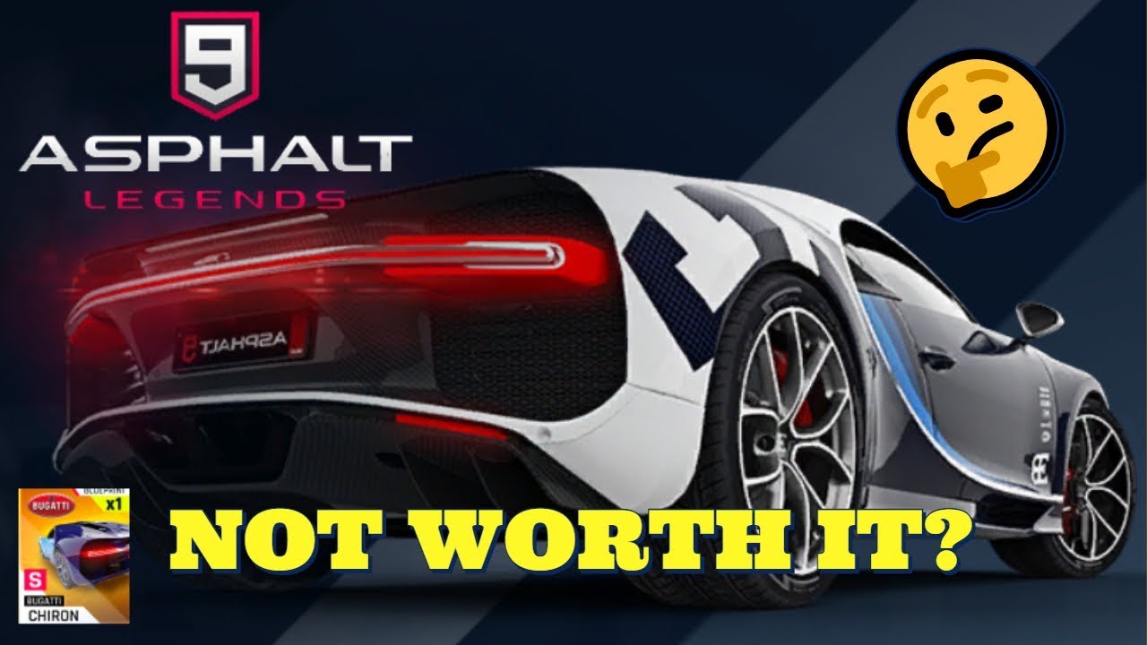 HERE'S WHY ASPHALT 9'S BEST CAR IS NOT WORTH IT *Bugatti Chiron Review ...