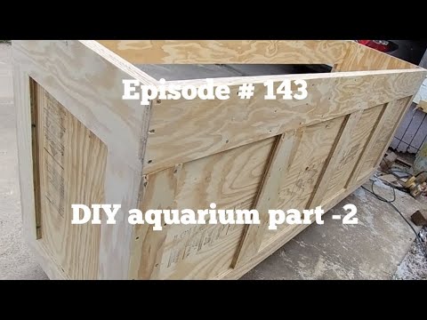 part -2 of DIY replacement aquarium. - YouTube